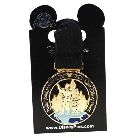 Disney | Other | Disney Rundisney Coast To Coast Black Medal Pin | Poshmark
